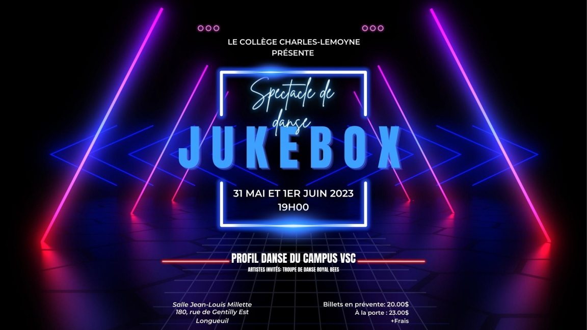 Spectacle de danse JUKEBOX - Lepointdevente.com