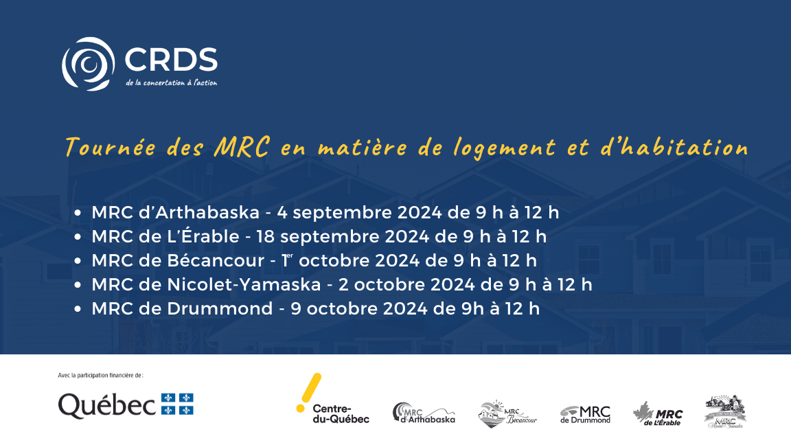 Tournée des MRC en matière de logement et d'habitation du CRDS - Lepointdevente.com