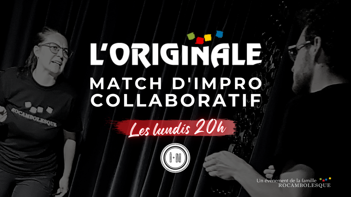 La Rocambolesque présente Impro L'ORIGINALE - Spooky match-double (31 octobre @L'Île Noire) - 31 ...