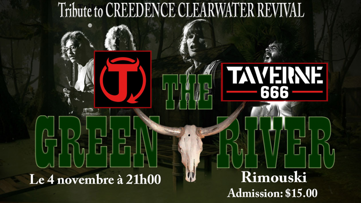 The Green River Band présente Hommage à CCR à la Taverne 666 - 4 ...