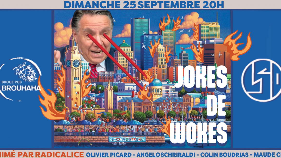 Coopérative Les Sans-Desseins présente Jokes de wokes - 25 septembre ...