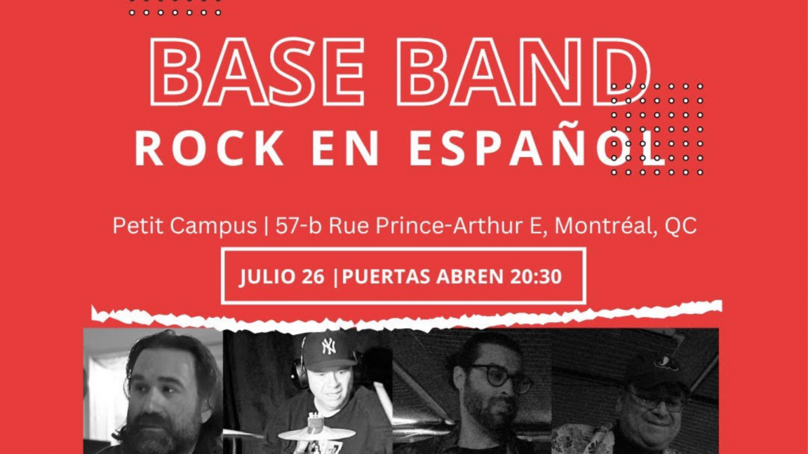 Base Band - 26 juillet 2024 - Petit Campus, Montréal, QC ...