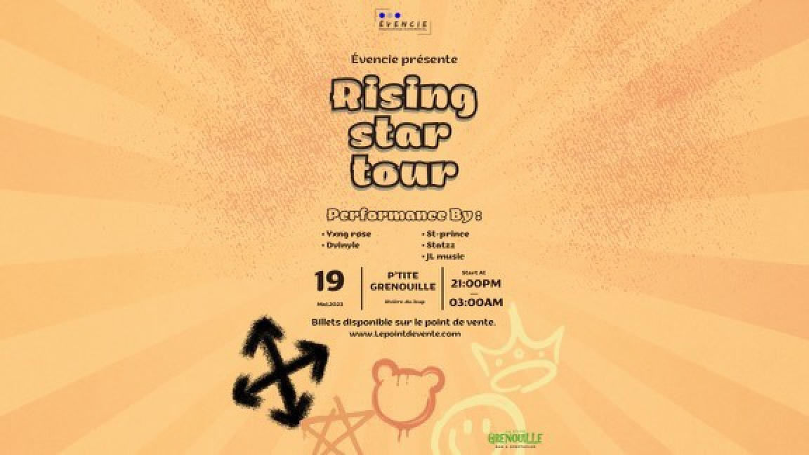 Le403.com présente Rising Star Tour - 19 mai 2023 - La P'tite ...