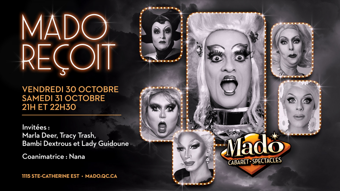 Cabaret Mado présente Mado Reçoit vendredi 30 octobre - 30 octobre 2020 ...