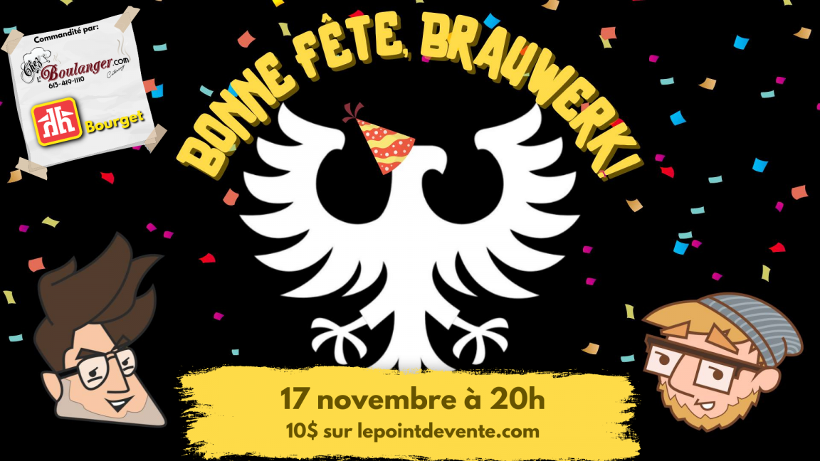 Jonathan Dion / Miguel Martin présente Soirée d'humour Brauwerk ...