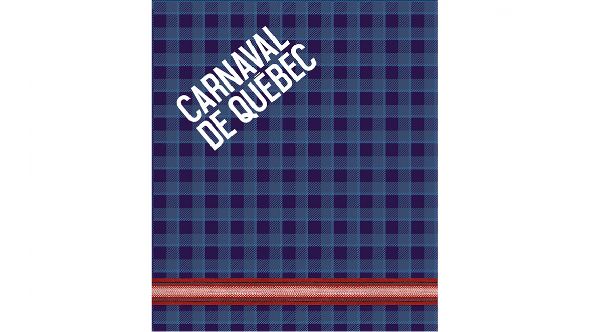 Quebec Winter Carnival presents Blue Plaid Blanket - From February 8th ...