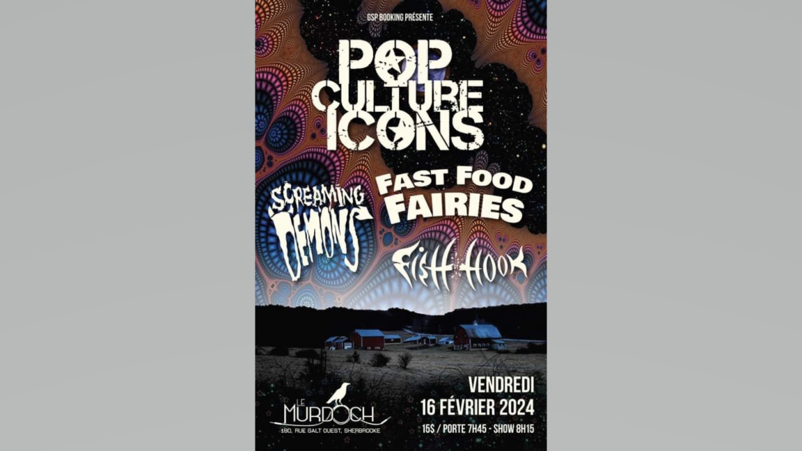 POP CULTURE ICONS / FAST FOOD FAIRIES / SCREAMING DEMONS / FISH HOOK ...