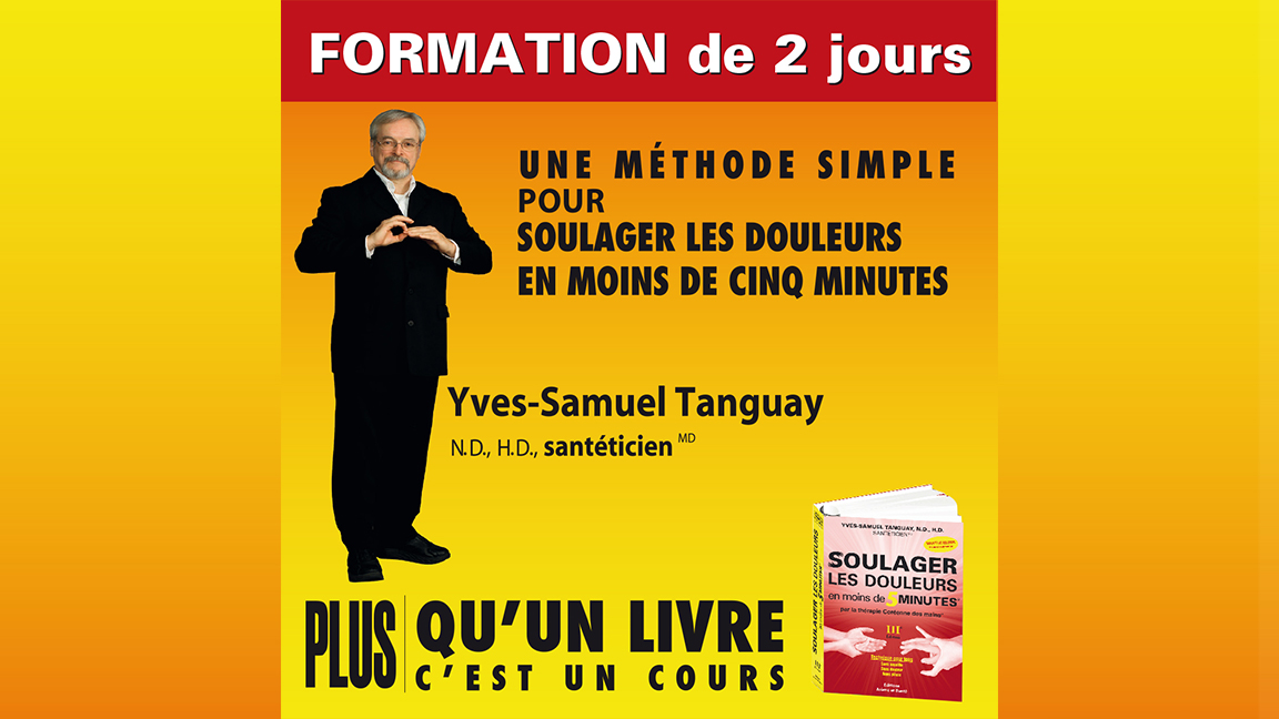 Yves-Samuel Tanguay présente FORMATION de 2 jours - 22 et 23 octobre 2022 - DAYS INN, Trois ...