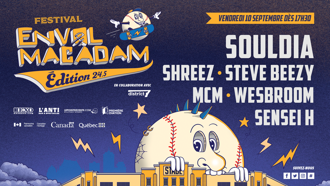 Envol et Macadam, en collaboration avec District 7 Production ...