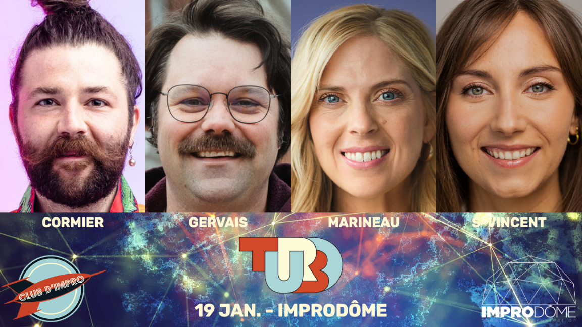 Club d'impro inc. présente TURBO - 19 janvier 2024 - Improdôme, Québec ...