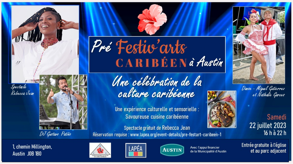 Pré Fest'Art Caribéen - Spectacle Rebecca Jean - July 22nd 2023 ...