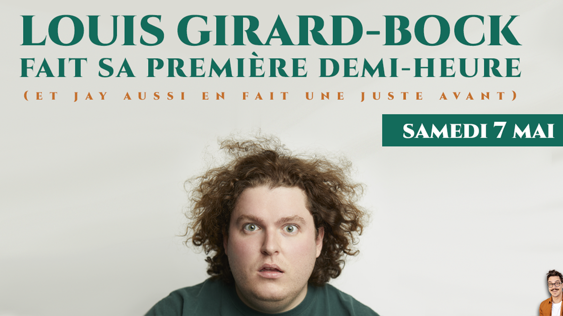Louis Girard-Bock présente Louis Girard-Bock fait sa première demi ...