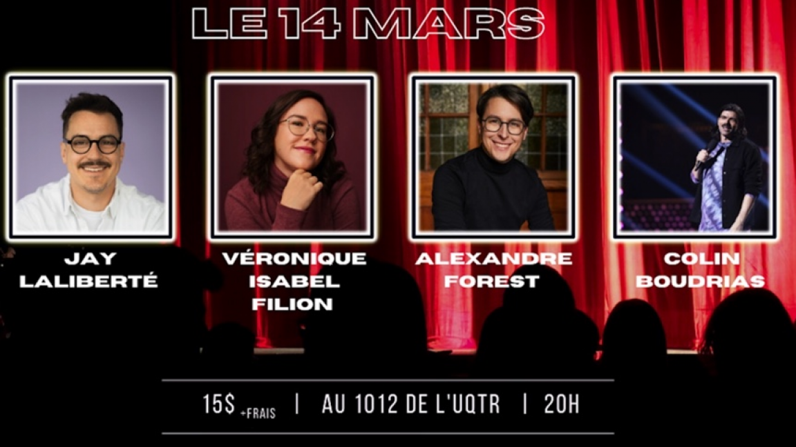 Association des finissants LCT présente Show d'humour - 14 mars 2023 ...