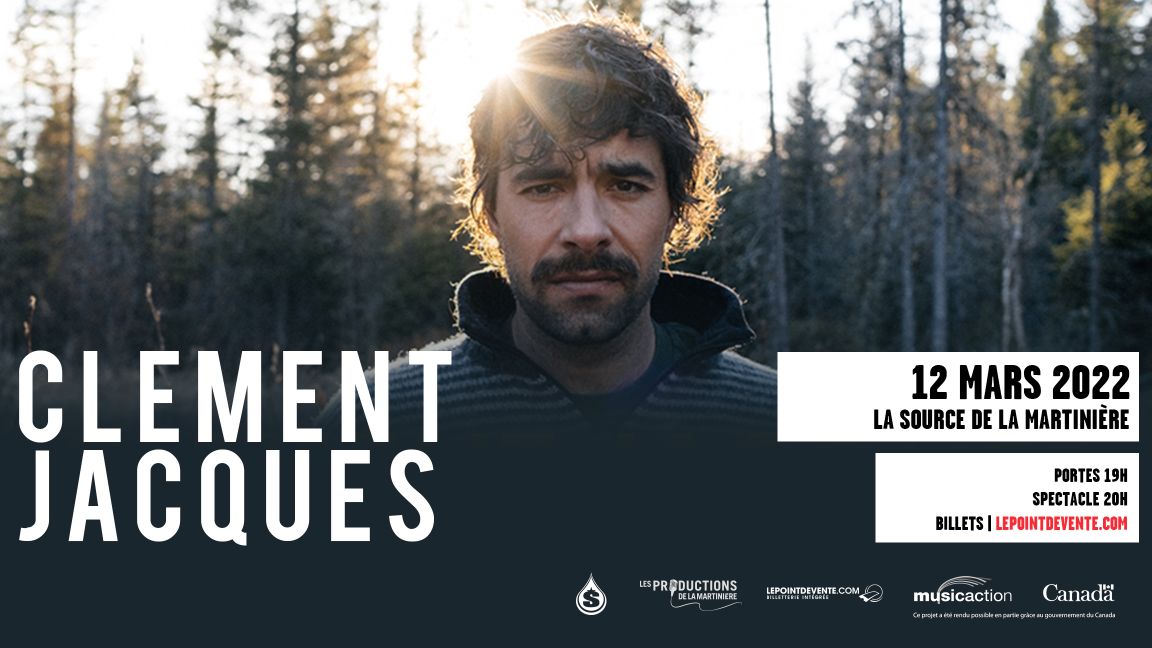 La Source de la Martinière et Musicaction présentent Clement Jacques ...
