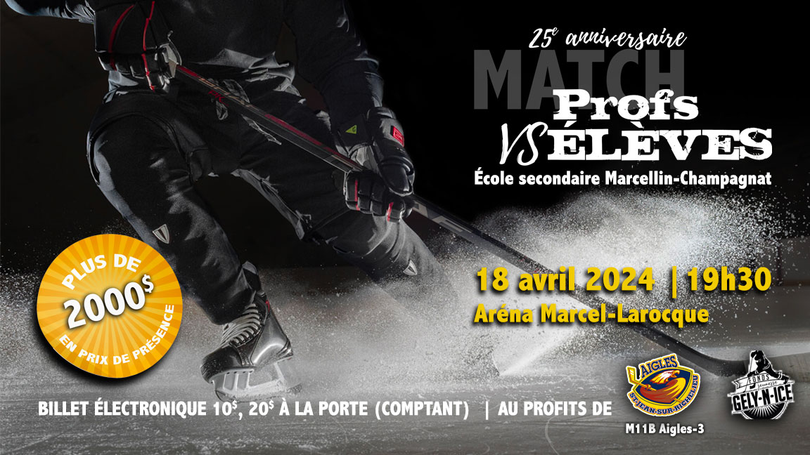 L'École secondaire Marcellin-Champagnat présente Le 25e anniversaire du ...