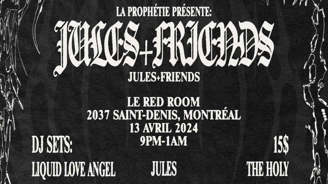 JULES présente JULES + friends - 13 avril 2024 - Lepointdevente.com