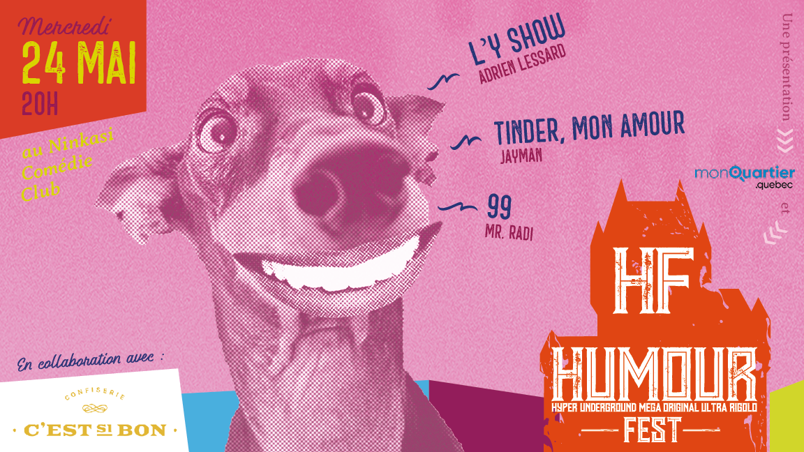 Groupe Cinglé présentent HUMOUR Fest - mercredi - 24 mai 2023 - La ...