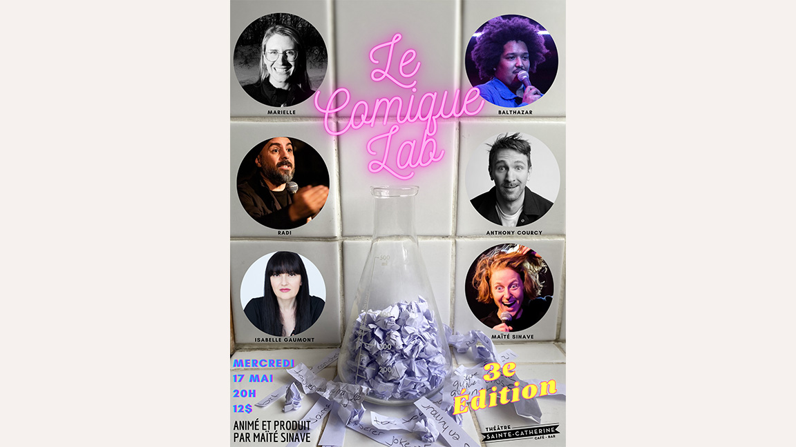 Théâtre Sainte-Catherine présente Le Comique Lab - 17 mai 2023 ...