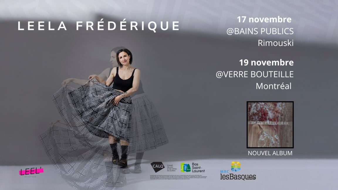 Le Verre Bouteille présente Leela Frédérique (Lancement) - 19 novembre 2023 - Le Verre Bouteille ...
