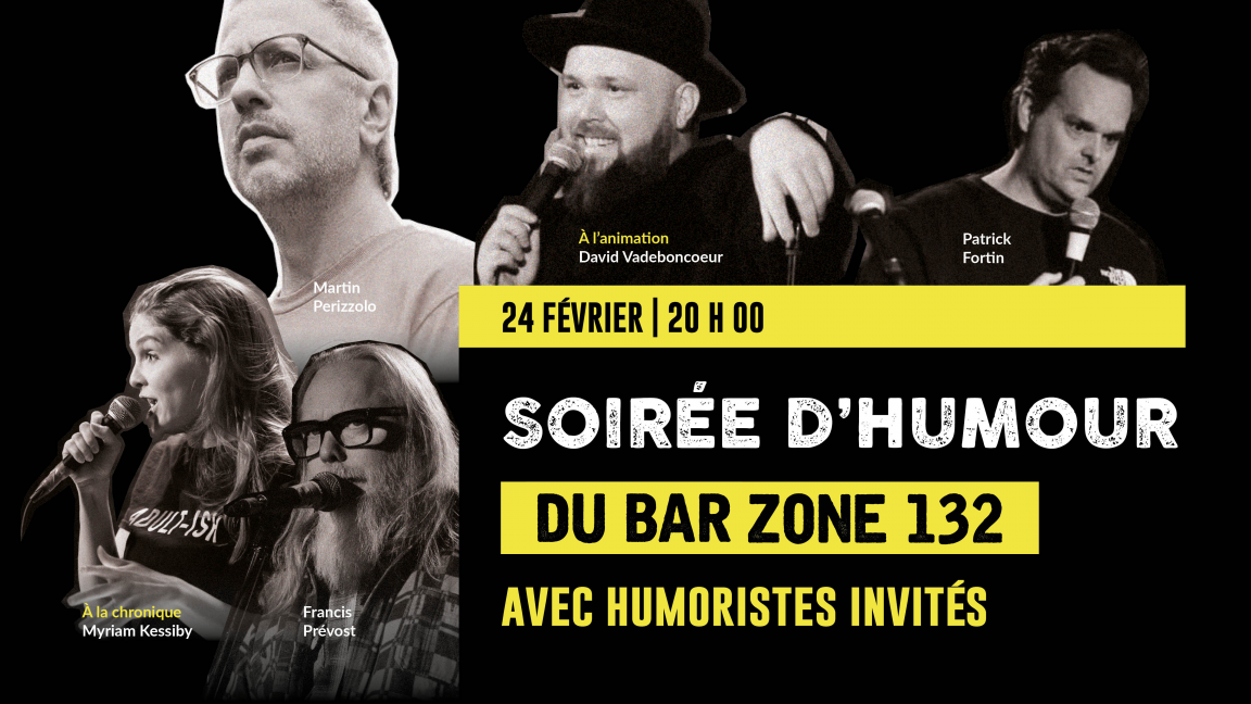 Les Productions Morts de Rire présente LES SOIRÉES D'HUMOUR DU BAR ZONE ...